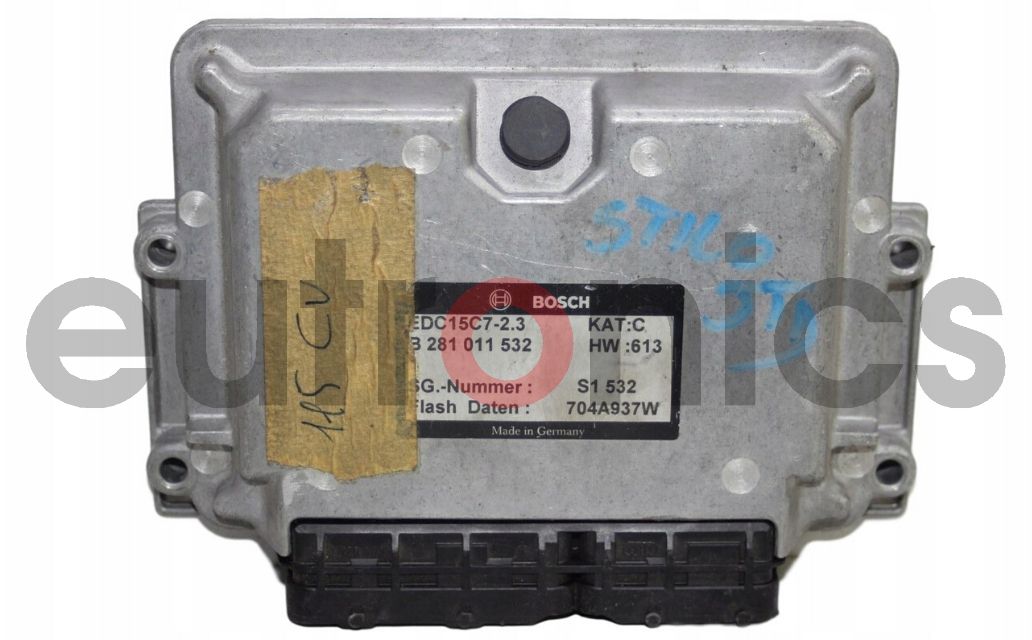 Unidad De Control De Motor FIAT EDC15C7 | Eutronics